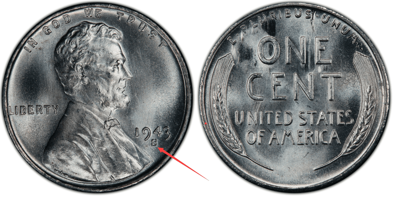 1943 Steel Penny Error List & Value