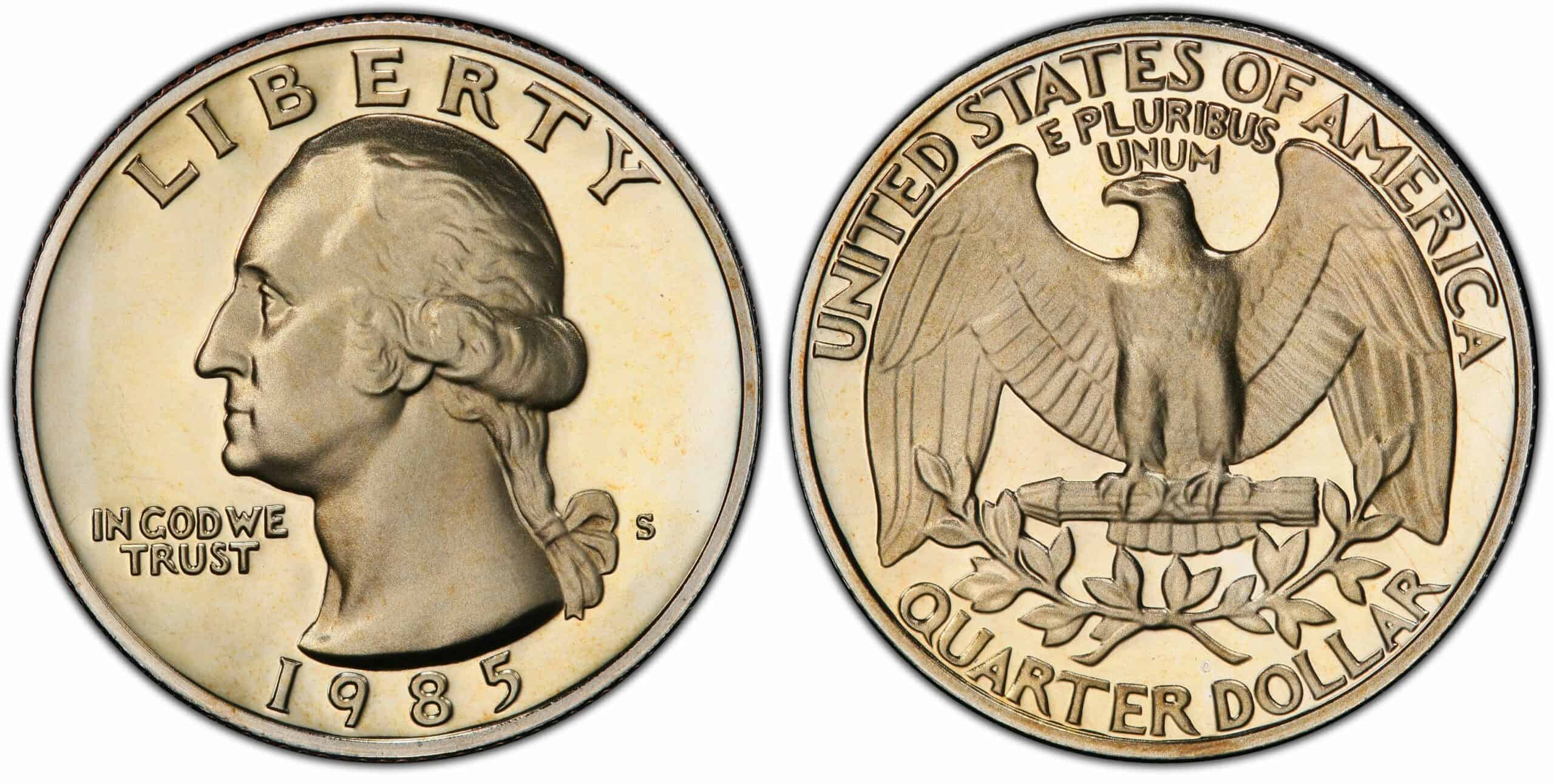 1985 Quarter Error List & Value